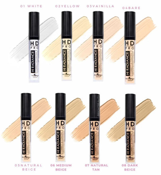 Corrector Liquido HD PRO Hi Radiance Correct & Conceal Caja de 48 pzas